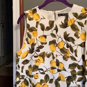 Zara | Dresses | Zara Lemon Dress | Poshmark